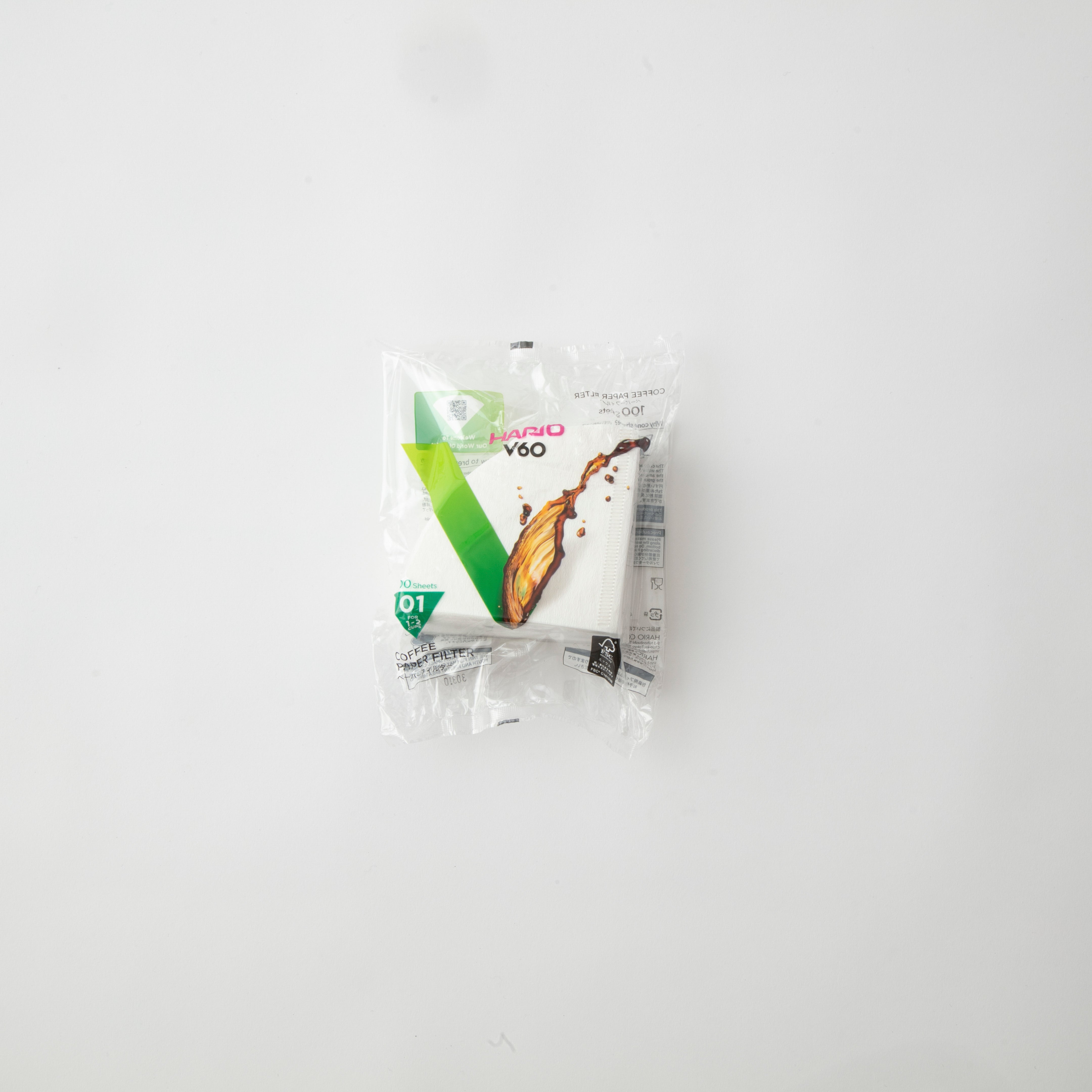 HARIO(ハリオ) V60用ペーパーフィルター酸素漂白 100枚入り |キッチン用品通販サイト Y.YACHT STORE